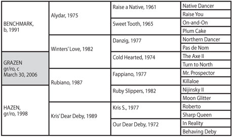 Grazen Is New Benchmark for Alydar Line - BloodHorse